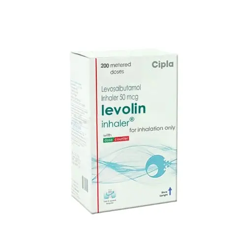 Levolin Inhaler (Levosalbutamol) Online at Best Price