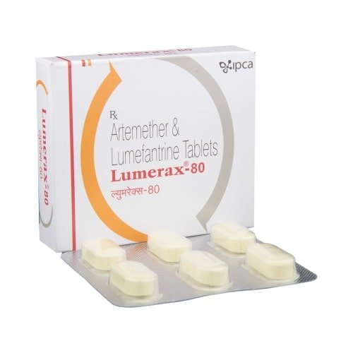 Lumerax 80 Mg (Artemether + Lumefantrine) Tablets Online at Best Price