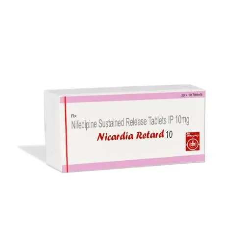 Nicardia Retard 10 Mg (Nifedipine) Tablets Online at Best Price